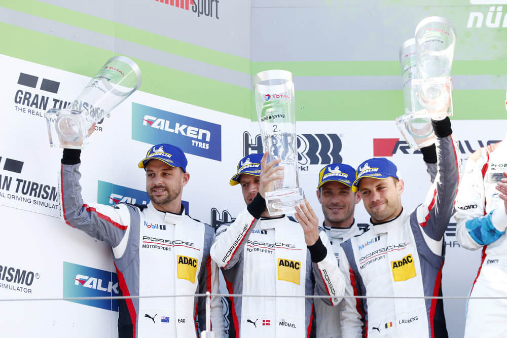 Segundo puesto para Porsche y victoria en la categoría Pro-Am | Porsche ...